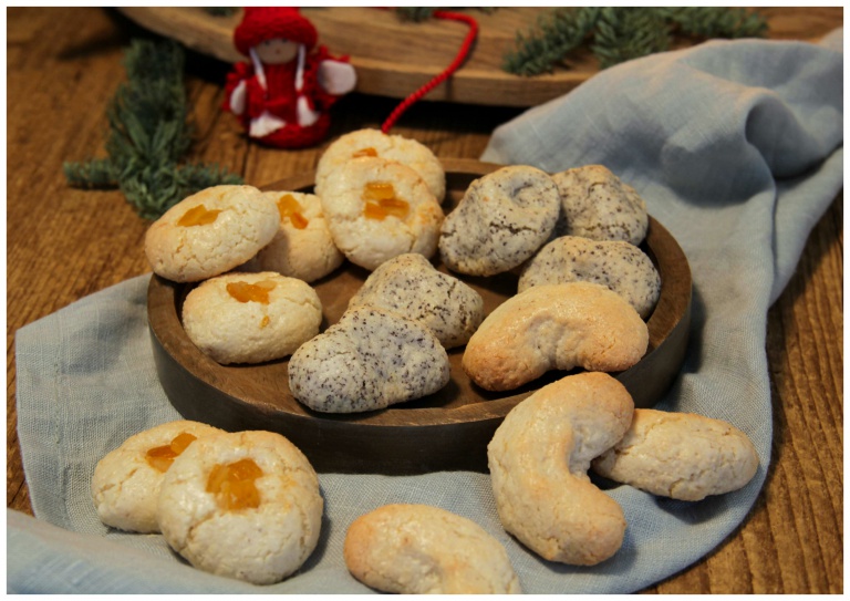 Pasticcini italiani - Italienische Mandelkekse in 3 Varianten – Naschkatze